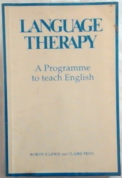 Language Therapy (A Programme to Teach English)