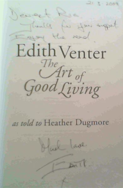 Venter, Edith .. The Art of Good Living 1770200797| eBay