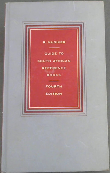 Guide to South African Reference Books