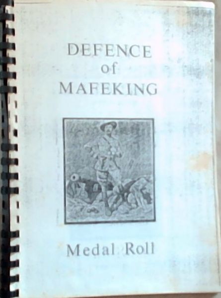 Defence of Mafeking Medal Roll