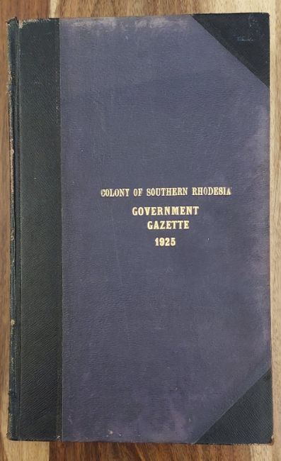 The Monuments Of Southern Rhodesia