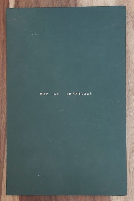 Map of the Transvaal, or South African Republic and Surrounding Territories