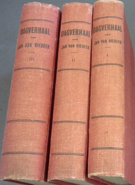 Dagverhaal van Jan van Riebeek, Commandeur aan de Kaap de Goede Hoop ...