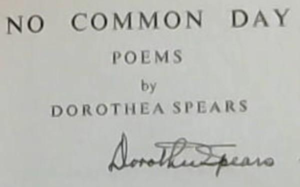 No Common Day : Poems