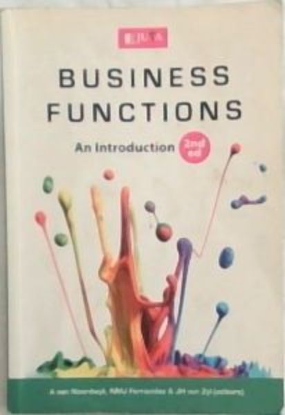 Business Functions: An Introduction