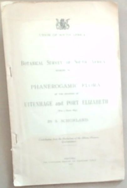 Botanical Survey of South Africa Memoir No.1 : Phanerogamic Flora of ...