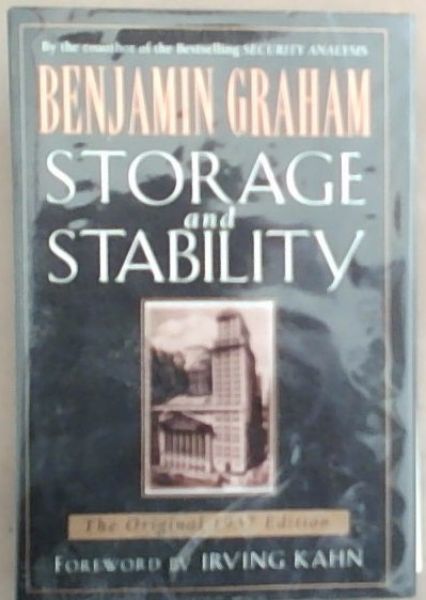 Storage and Stability: A Modern Ever-Normal Granary