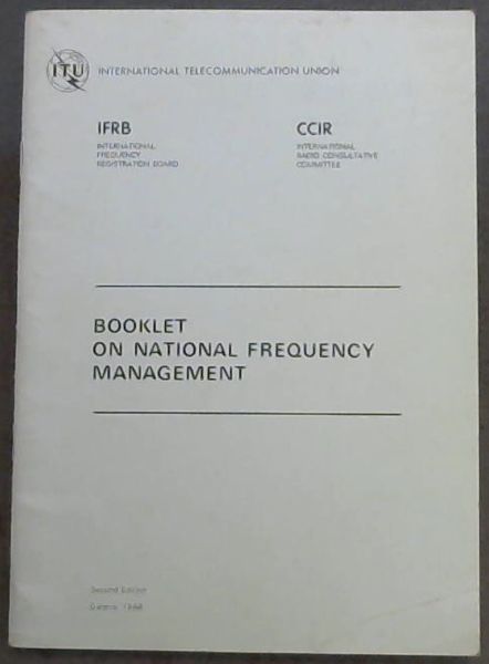 Booklet on national frequency management