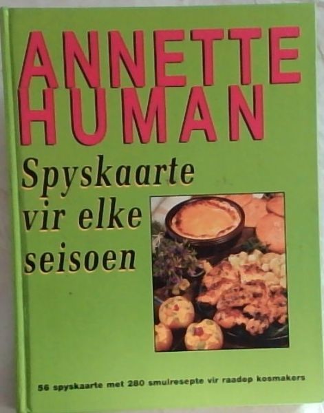 Spyskaarte vir elke seisoen