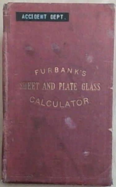 The Sheet and Plate Glass Calculator