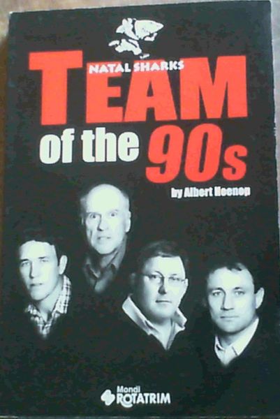 Natal Sharks - Team of the 90s [Signed]