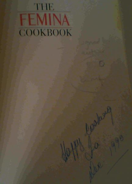 Paarman, Ina .. The Femina Cookbook 620153288| eBay