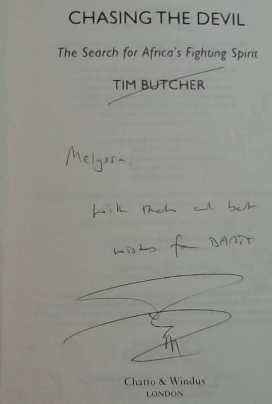 Chasing the Devil [Signed]