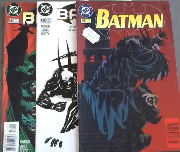 Moench, Doug .. Batman 520 ; Batman 538 ; Batman 540 | eBay UK