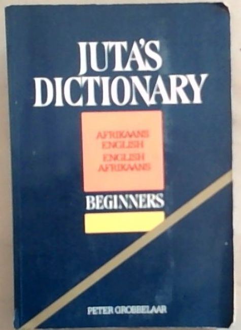 Juta's Dictionary Afrikaans/English . Beginners