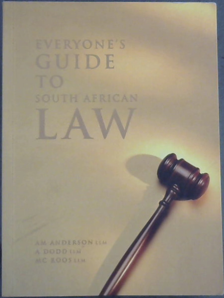 Everyone's Guide To South African Law
