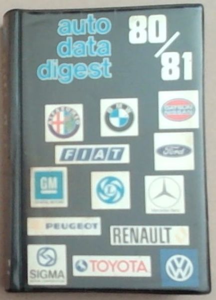 Auto Data Digest 80/81. 6th Edition