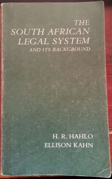 The South African Legal System and Its Background