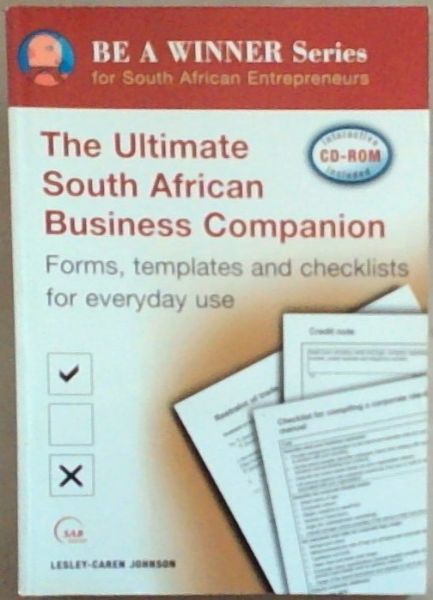 Ultimate Business Companion, The: Templates, Forms and Checklists for ...