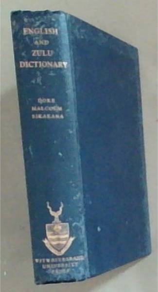 English and Zulu Dictionary