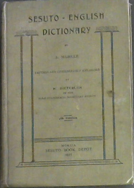 Southern Sotho - English Dictionary