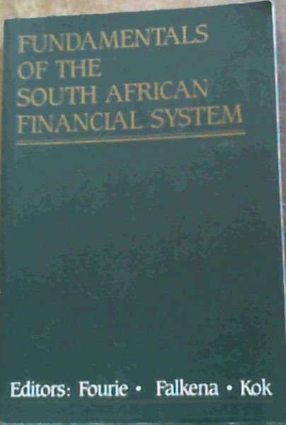 Fundamentals Of The South African Financial System